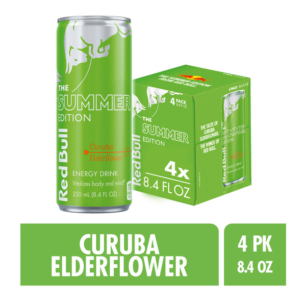 Save Mart Red Bull Summer Edition Curuba Elderflower Energy Drink Same ...