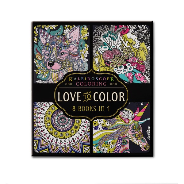 ALDI Hinkler Kaleidoscope Coloring: Love to Color Binder Same-Day ...
