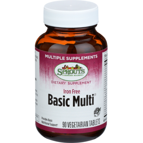 Sprouts Farmers Market Sprouts Iron Free Basic Multivitamins Pickup ...