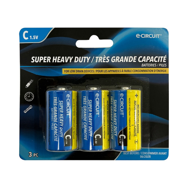 Dollar Tree E-Circuit E-Circuit Super Heavy Duty AAA Batteries Same-Day ...