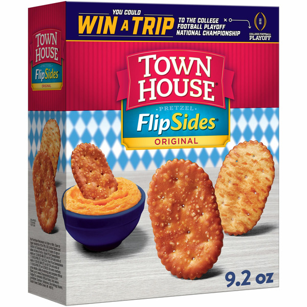 Publix Town House FlipSides Oven Baked Crackers, Lunch Snacks, Snack ...