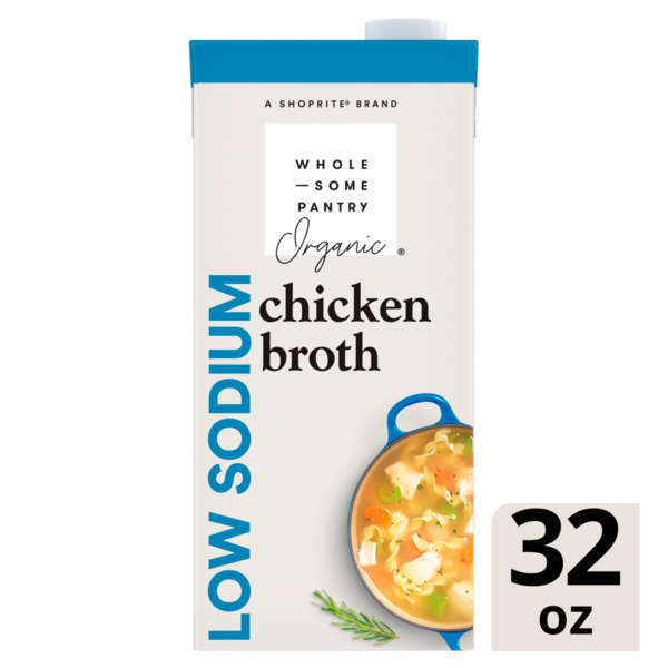 ShopRite Wholesome Pantry Low Sodium Chicken Broth Same-Day Delivery ...