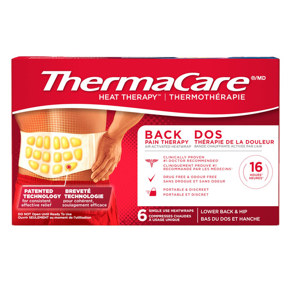 ThermaCare Advanced Back Pain Therapy Heatwraps Same-Day Delivery | Costco