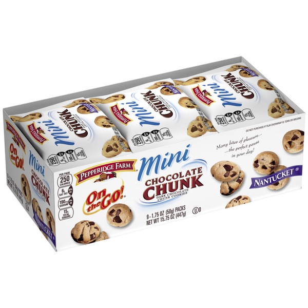 Pepperidge Farm® Nantucket® Crispy Mini Dark Chocolate Cookies Same-Day ...
