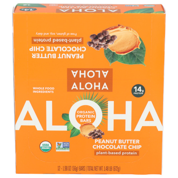 Sprouts Farmers Market Aloha Protein Bars, Organic, Peanut Butter ...