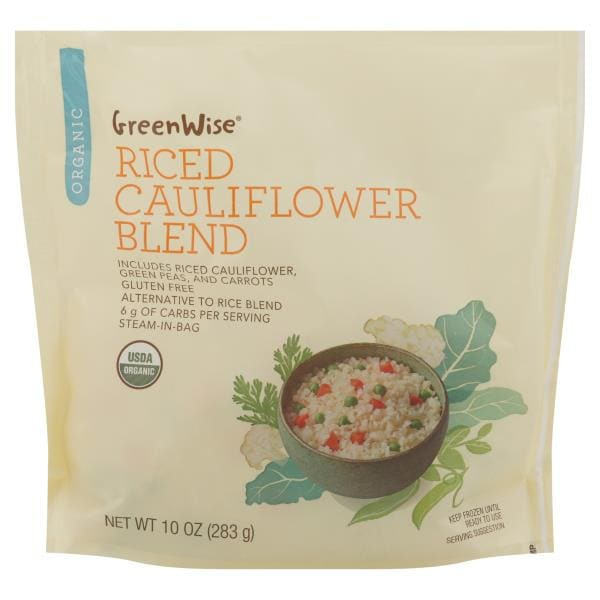 GreenWise Riced Cauliflower Blend, Organic Same-Day Delivery or Pickup ...