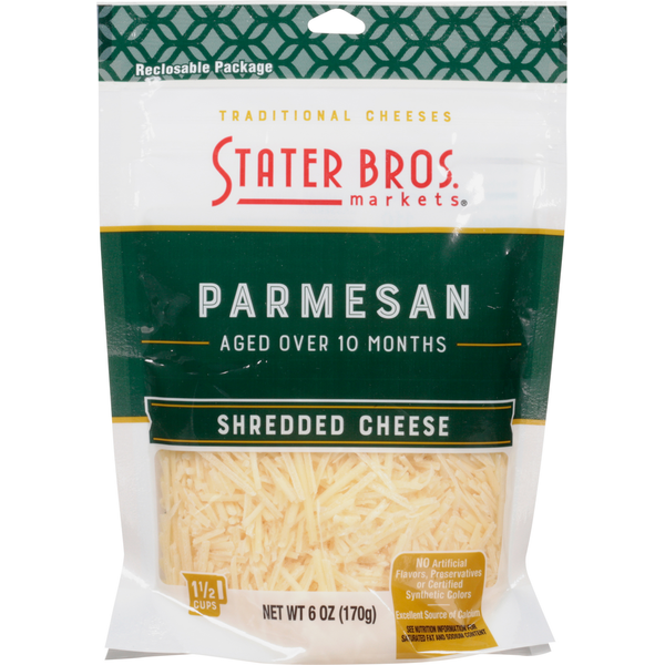 Stater Bros. Stater Bros. Markets Shredded Cheese, Parmesan Same-Day ...