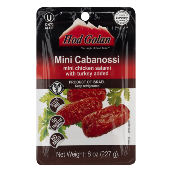 Hod Golan Mini Cabanossi (8 oz) - Instacart