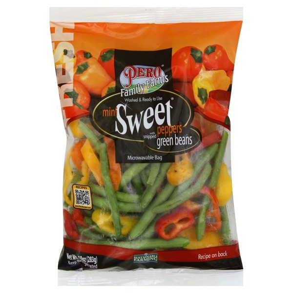 Pero Sweet Peppers, Mini, with Snipped Green Beans (10 oz) - Instacart