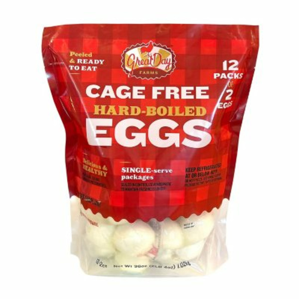 Great Day Farms Cafe Free Hard-boiled Eggs Same-Day Delivery | Sam's Club