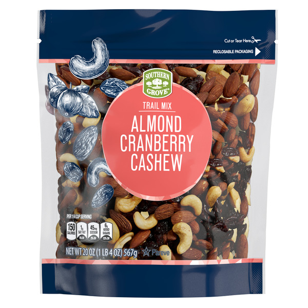 Southern Grove Cashew, Cranberry & Almond Trail Mix Same-Day Delivery ...
