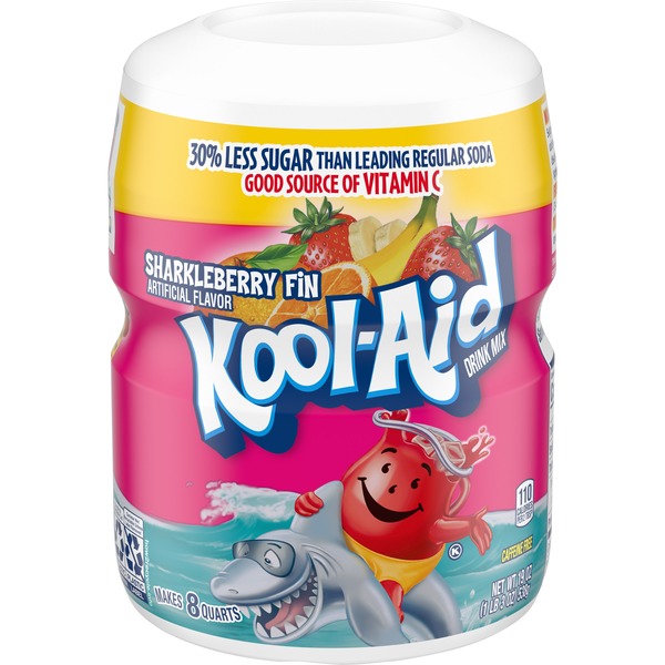 Kool-Aid Sharkleberry Fin Drink Mix (19 oz) - Instacart