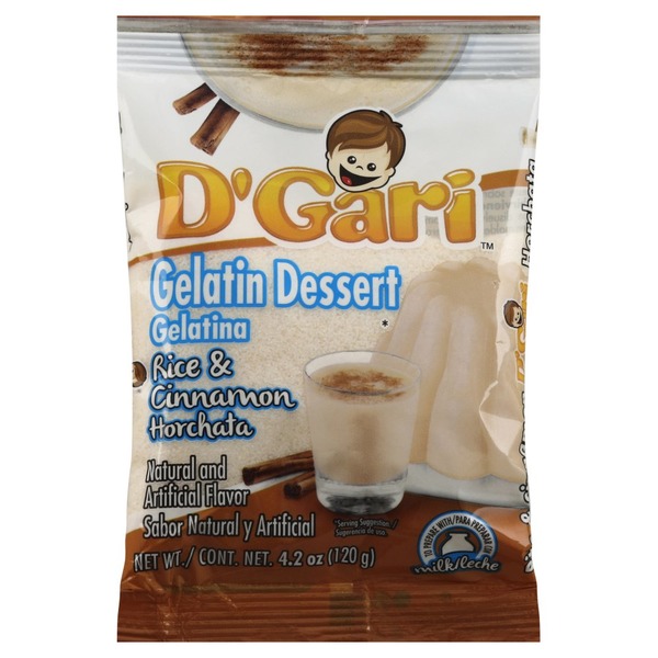 D Gari Gelatin Dessert, Rice & Cinnamon (4.2 oz) - Instacart