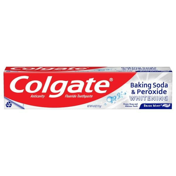 Colgate Whitening Toothpaste, Brisk Mint Same-Day Delivery or Pickup ...