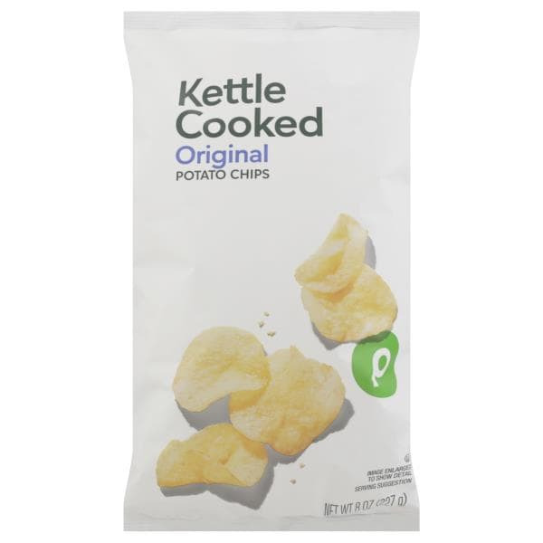 Publix Potato Chips, Kettle Cooked, Original Same-Day Delivery or Pickup | Publix