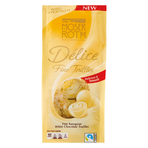 Moser Roth White Chocolate Delice Truffles Same-Day Delivery or Pickup ...