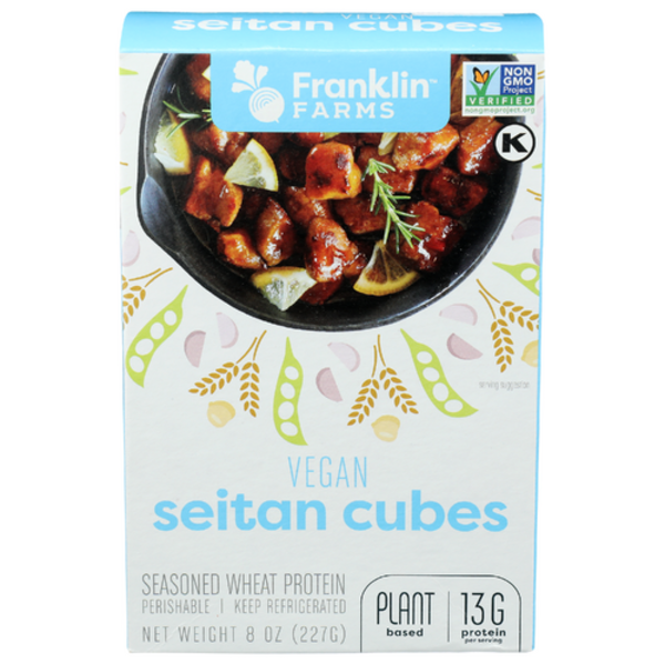 Franklin Farms Seitan Cubes, Vegan Same-Day Delivery or Pickup ...