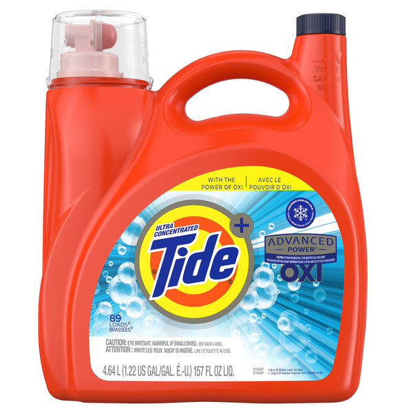 Tide Advanced Power Ultra Concentrated Liquid Laundry Detergent With ...