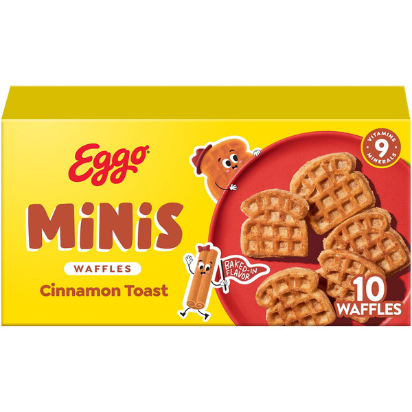 Wegmans Kellogg’s Eggo Eggo Frozen Waffle Bites, Frozen Breakfast ...