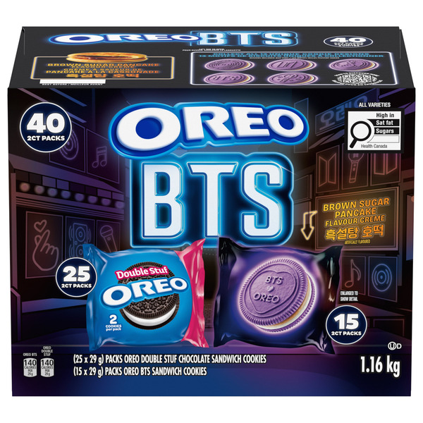 Oreo BTS Sweet Pancake Sandwich Cookies Variety Pack Same-Day Delivery ...