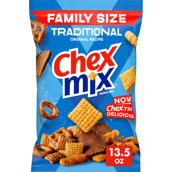 Stop & Shop Chex Mix Traditional Original Recipe Family Size Snack Mix ...