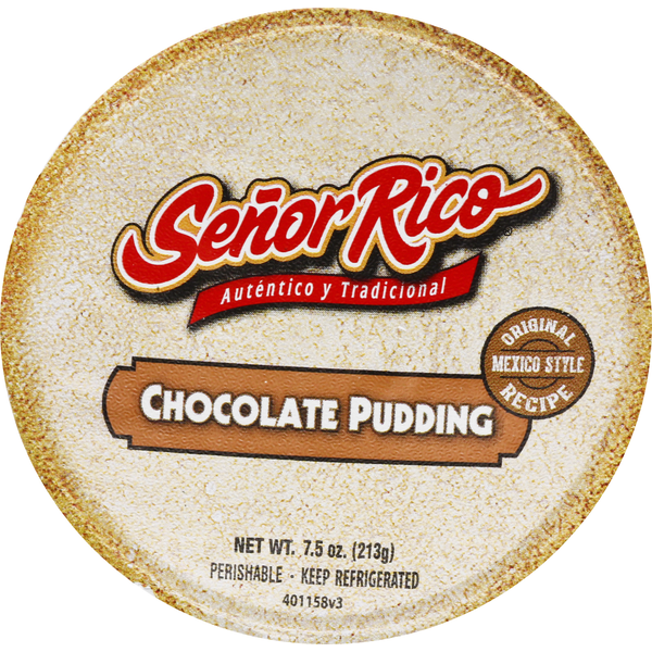 Senor Rico Pudding, Chocolate, Mexico Style (7.5 oz) - Instacart