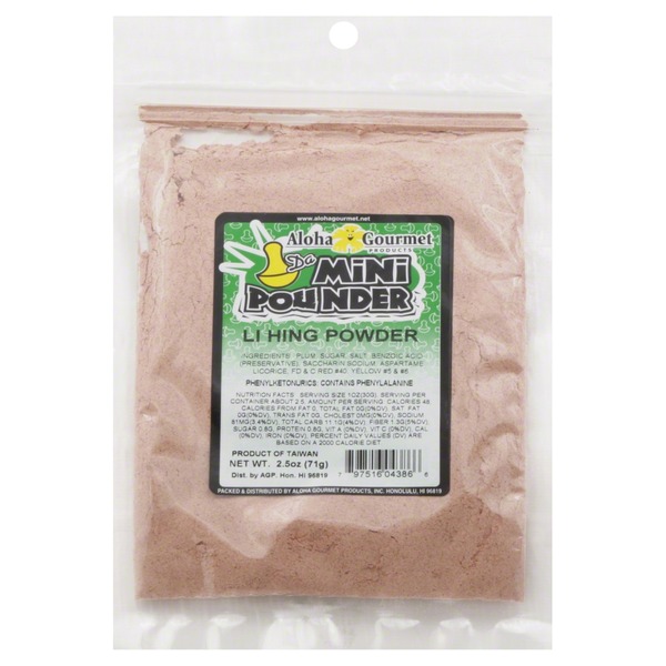 Aloha Gourmet Li Hing Powder (2.5 oz) - Instacart
