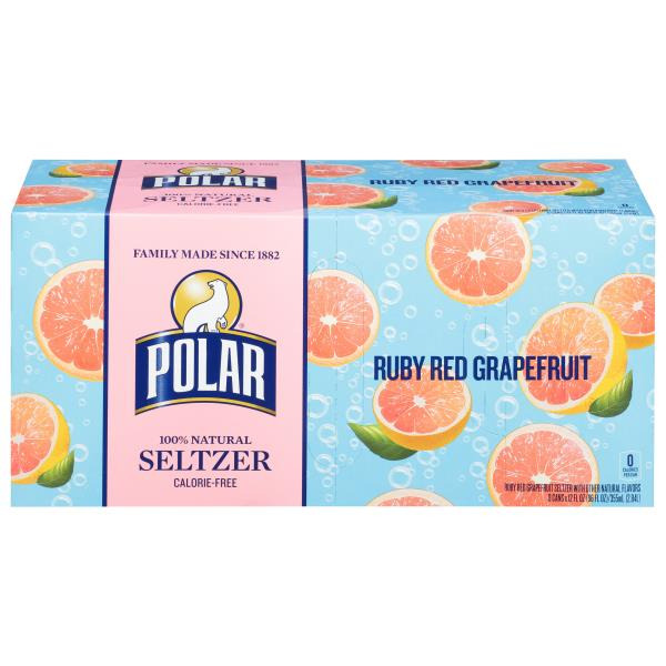 Polar Seltzer, Ruby Red Grapefruit Same-Day Delivery or Pickup | Publix