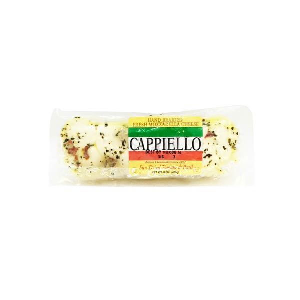 Cappiello Tomato & Basil Braid Mozzarella Cheese (8 oz) - Instacart