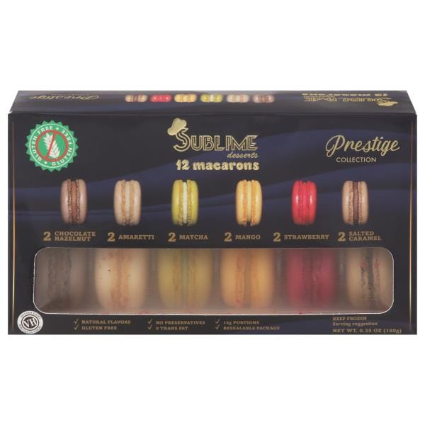 Sublime Desserts Macarons, Prestige Collection Same-Day Delivery or ...