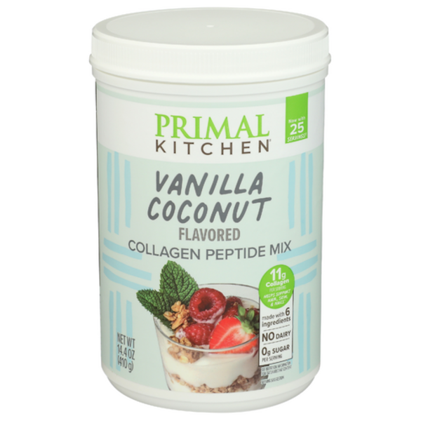 Primal Kitchen Drink Mix, Collagen Peptide, Vanilla Coconut Same-Day ...