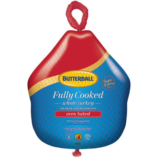 Butterball 10-12 Pound Average Weight Fully Cooked Turkey Same-Day ...