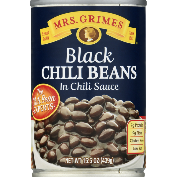 Mrs Grimes Black Chili Beans in Chili Sauce (15.5 oz) - Instacart