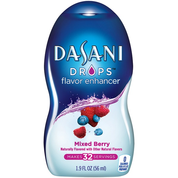 Dasani Drops Mixed Berry Flavor Enhancer (1.9 fl oz) - Instacart