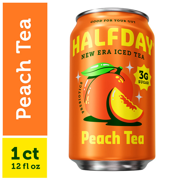 Safeway Halfday Prebiotic Peach Iced Tea Same-Day Delivery or Pickup ...