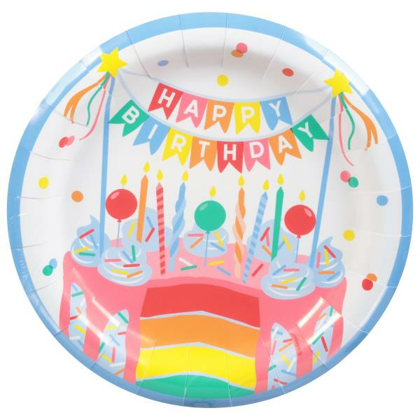 Publix Unique Paper Plates, Happy Birthday Same-Day Delivery or Pickup ...