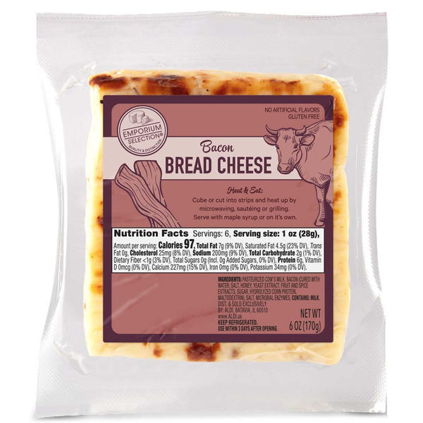 ALDI Emporium Selection Bacon Bread Cheese Same-Day Delivery or Pickup ...