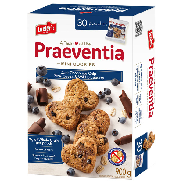 Leclerc Dark Chocolate Chip & Blueberry Mini Cookies Same-Day Delivery ...