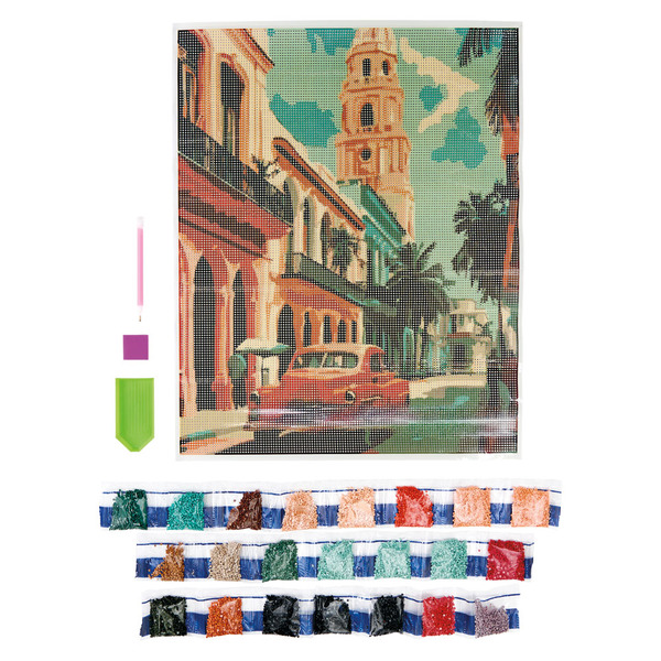 ALDI Pembrook Gem-By-Number Kit - City Landscape Same-Day Delivery or ...