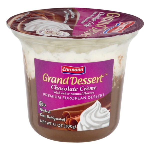 Ehrmann Grand Dessert Chocolate Creme (7.1 oz) - Instacart