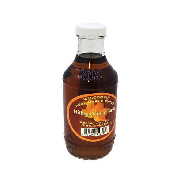 Hilltop Sugar Bush Wisconsin Pure Maple Syrup (16 oz) - Instacart