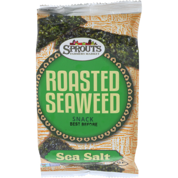Sprouts Farmers Market Sprouts Roasted Sea Salt Seaweed Snack Pickup ...