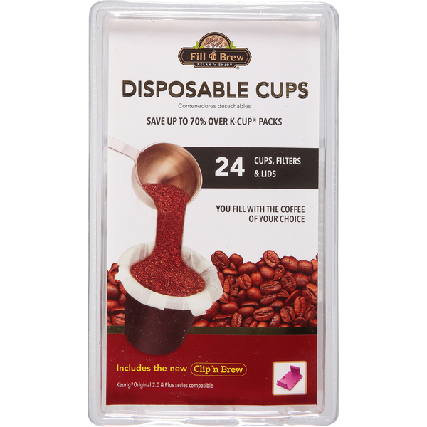 Fill 'n Brew Cups, Filters & Lids Same-Day Delivery or Pickup | Blair's ...