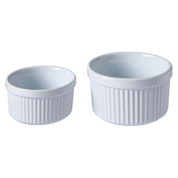Crofton Mini Ceramic Baking Dish - Ramekin Dish, White Same-Day ...