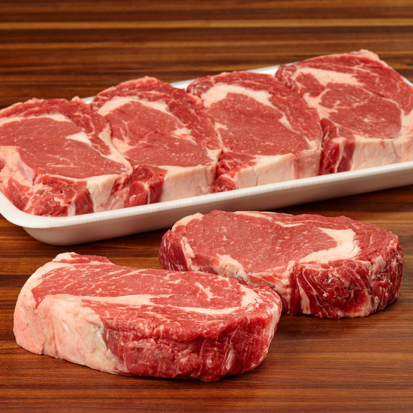 Kirkland Signature USDA Choice Beef Ribeye Steak Boneless Same-Day ...