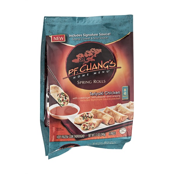 P.F. Chang's Home Menu Spring Rolls Teriyaki Chicken - 5 CT (12 oz ...