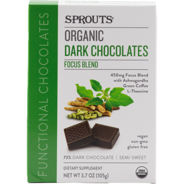Sprouts Organic Focus Blend Dark Chocolates Same-Day Delivery or Pickup ...