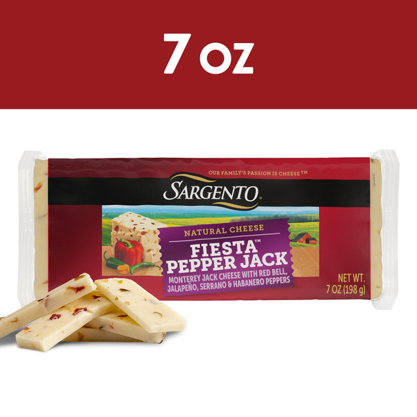 Sargento Natural Fiesta™ Pepper Jack Block Cheese Same-Day Delivery or ...