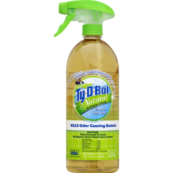 Ty-D-Bol Bathroom Cleaner, Natural (31 oz) - Instacart