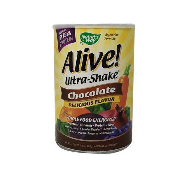 Nature's Way Alive! Chocolate Pea Shake (35 oz) - Instacart
